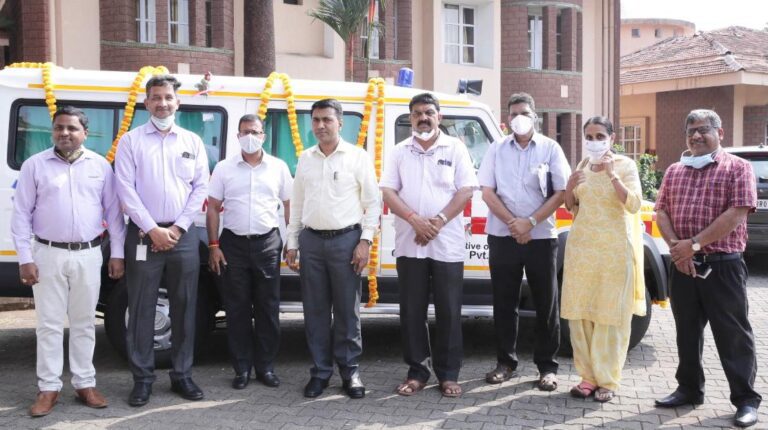 COLORCON ASIA PVT LTD DONATES AMBULANCE TO BICHOLIM CHC - News for ...