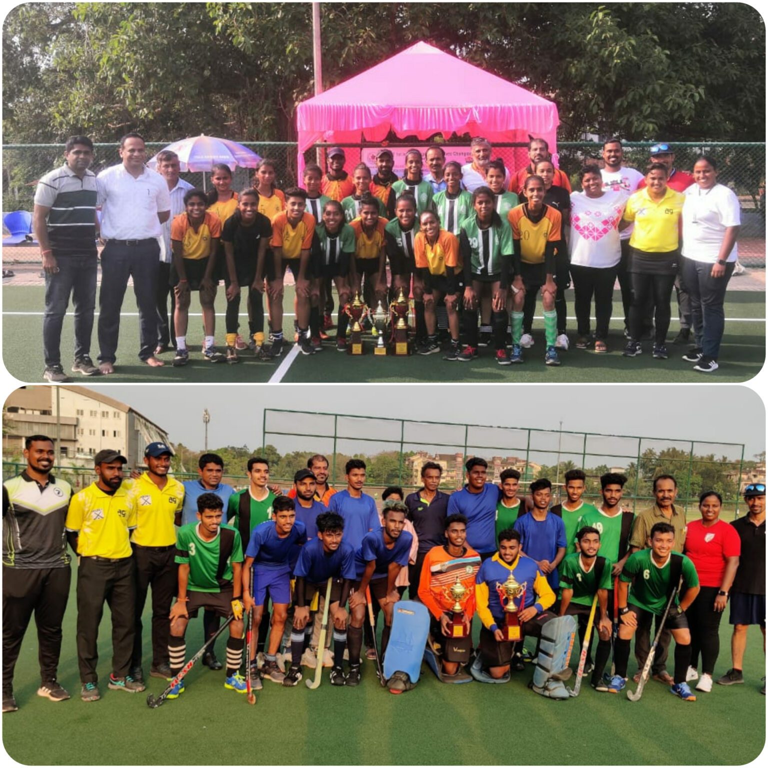 1ST INTER-COLLEGE HOCKEY FIVES CHAMPIONSHIP HELD AT PEDDEM SPORTS ...