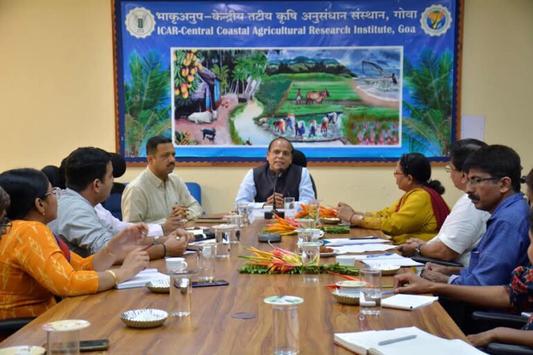 INTERFACE MEETING HELD ON DISSEMINATION OF FRIESWAL CATTLE IN GOA ...