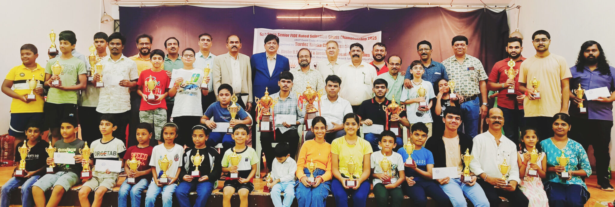 DEVESH NAIK EMERGES CHAMPION AT GOA STATE CHESS CHAMPIONSHIP 2025 ...