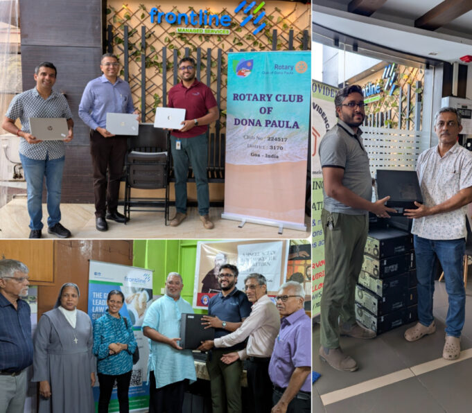 FRONTLINE MANAGED SERVICES' DONATION TO BOOST DIGITAL LEARNINGS AT ...